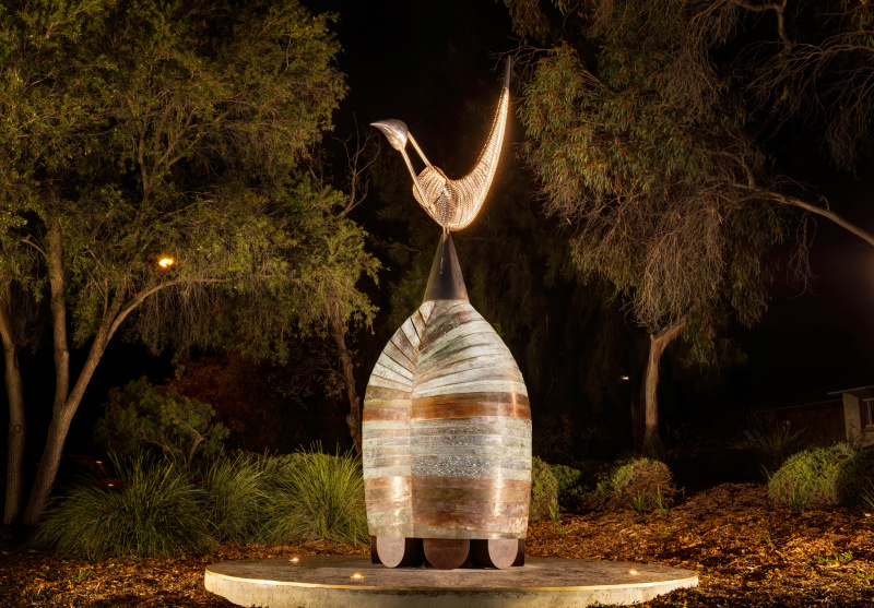 Seed Mix sculptures in Old Mill Reserve | City of Norwood Payneham & St ...